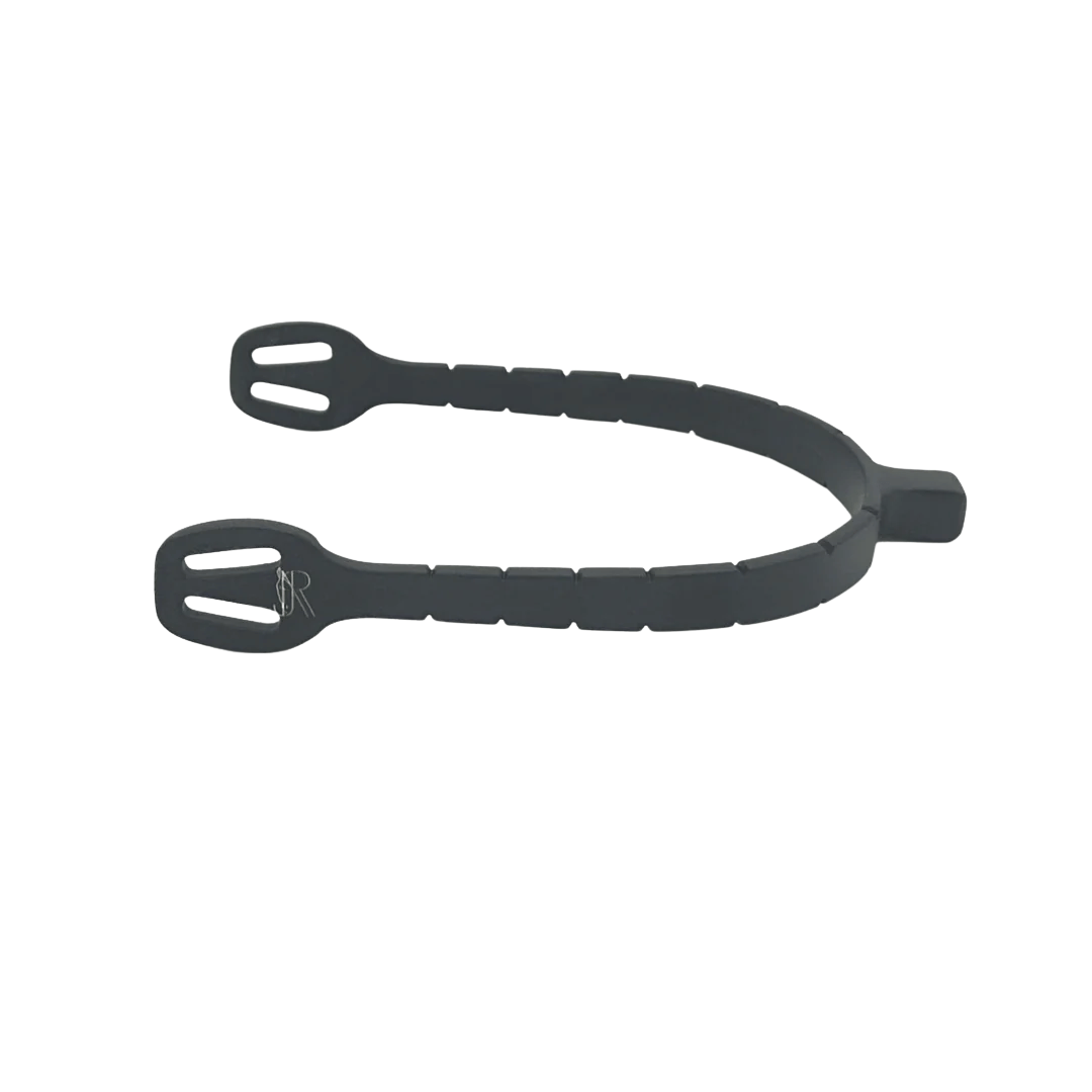 AJR Sport Matte Black Square End Spur (Block Design) | Corro