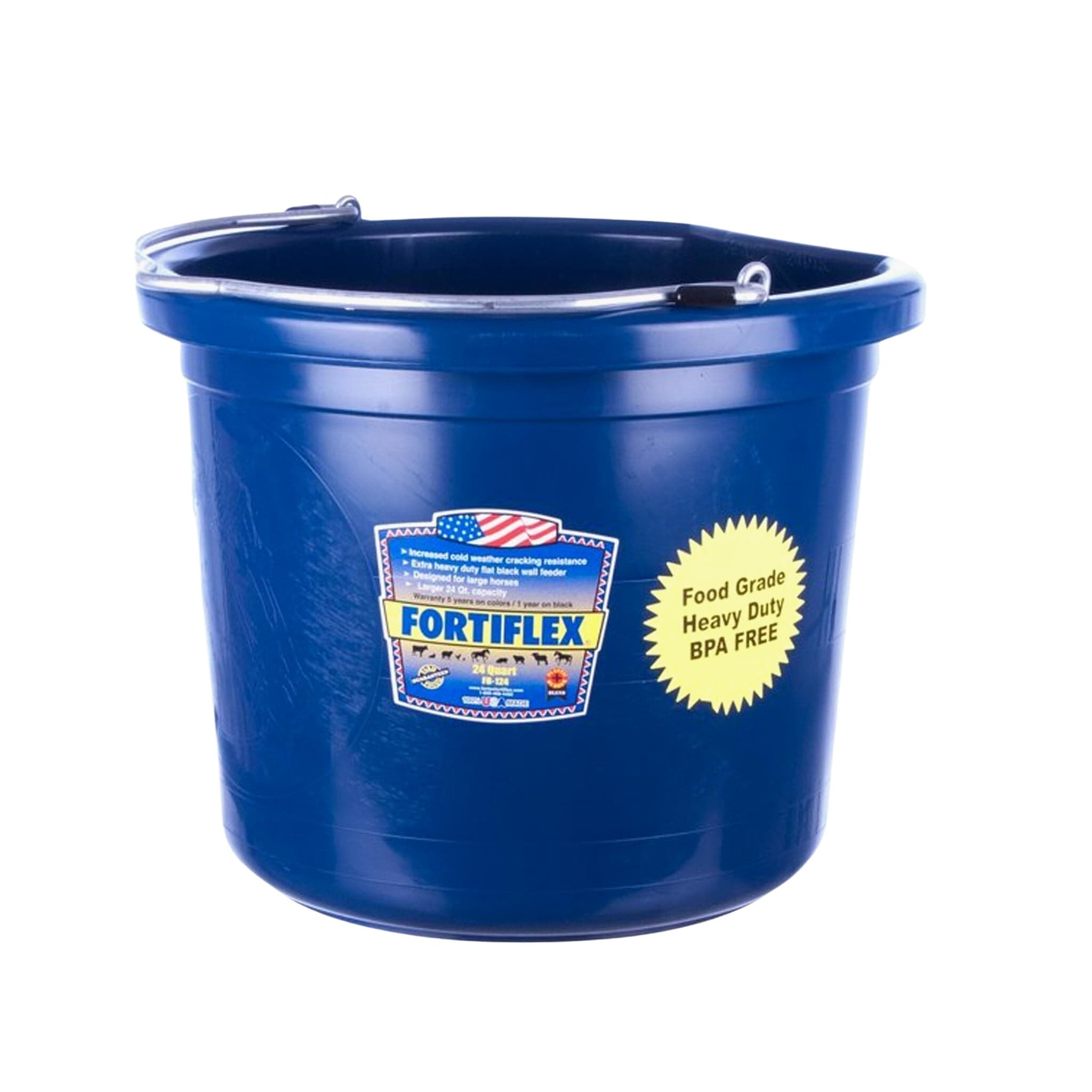 Fortiflex 20 Quart Flat Back Bucket | Corro