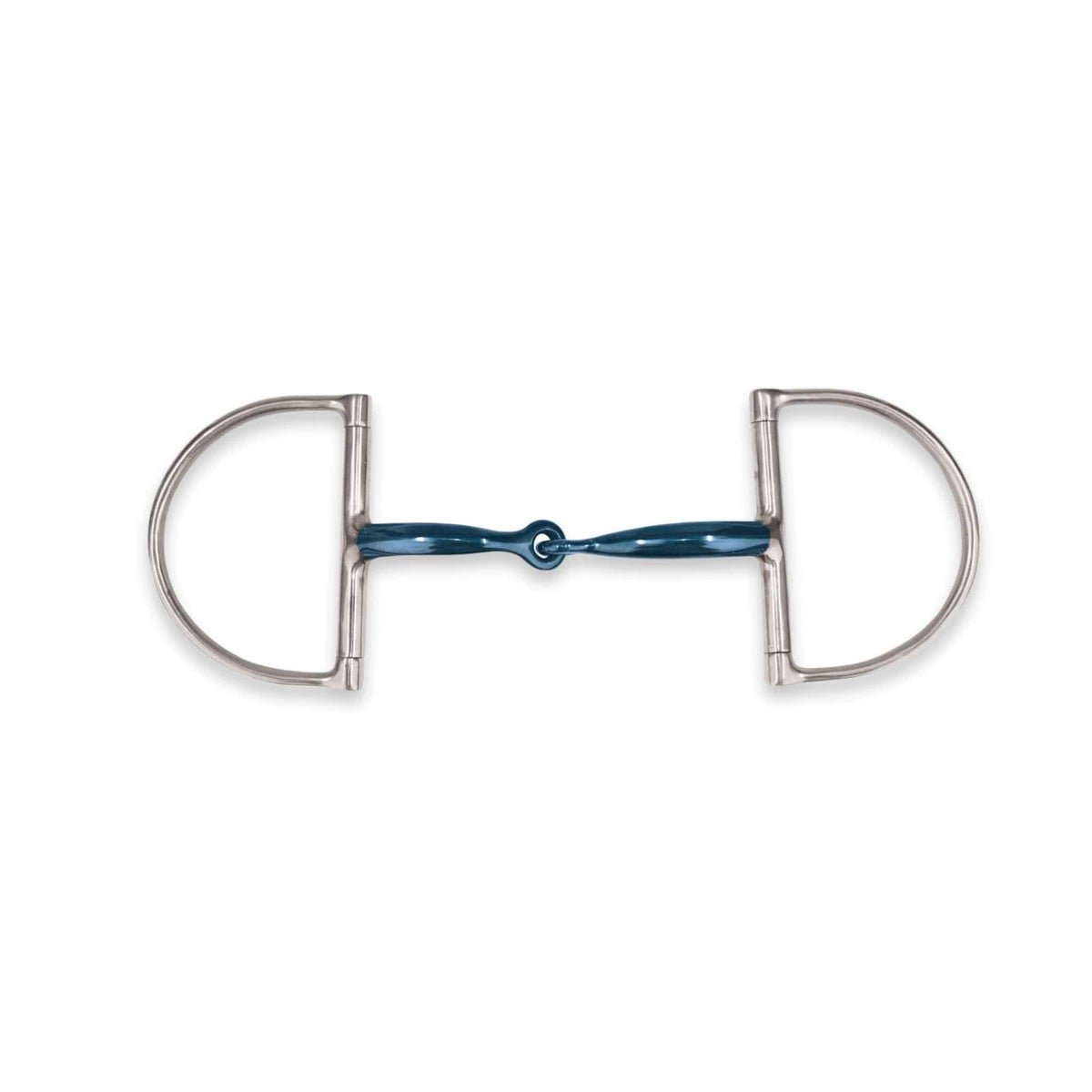 JP Korsteel Blue Steel Jointed Dee Ring Snaffle Bit | Corro