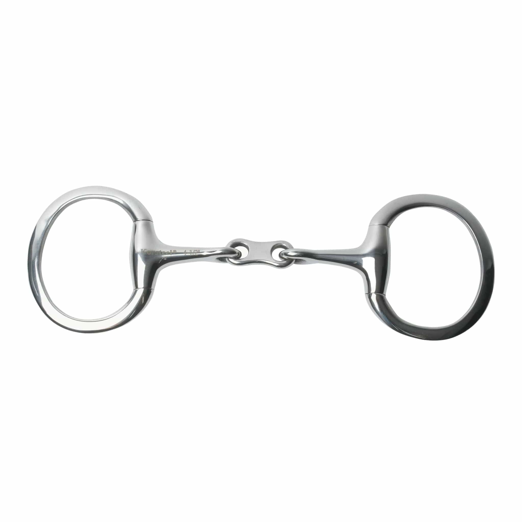 Korsteel Stainless Steel French Link Eggbutt Snaffle Bit | Corro