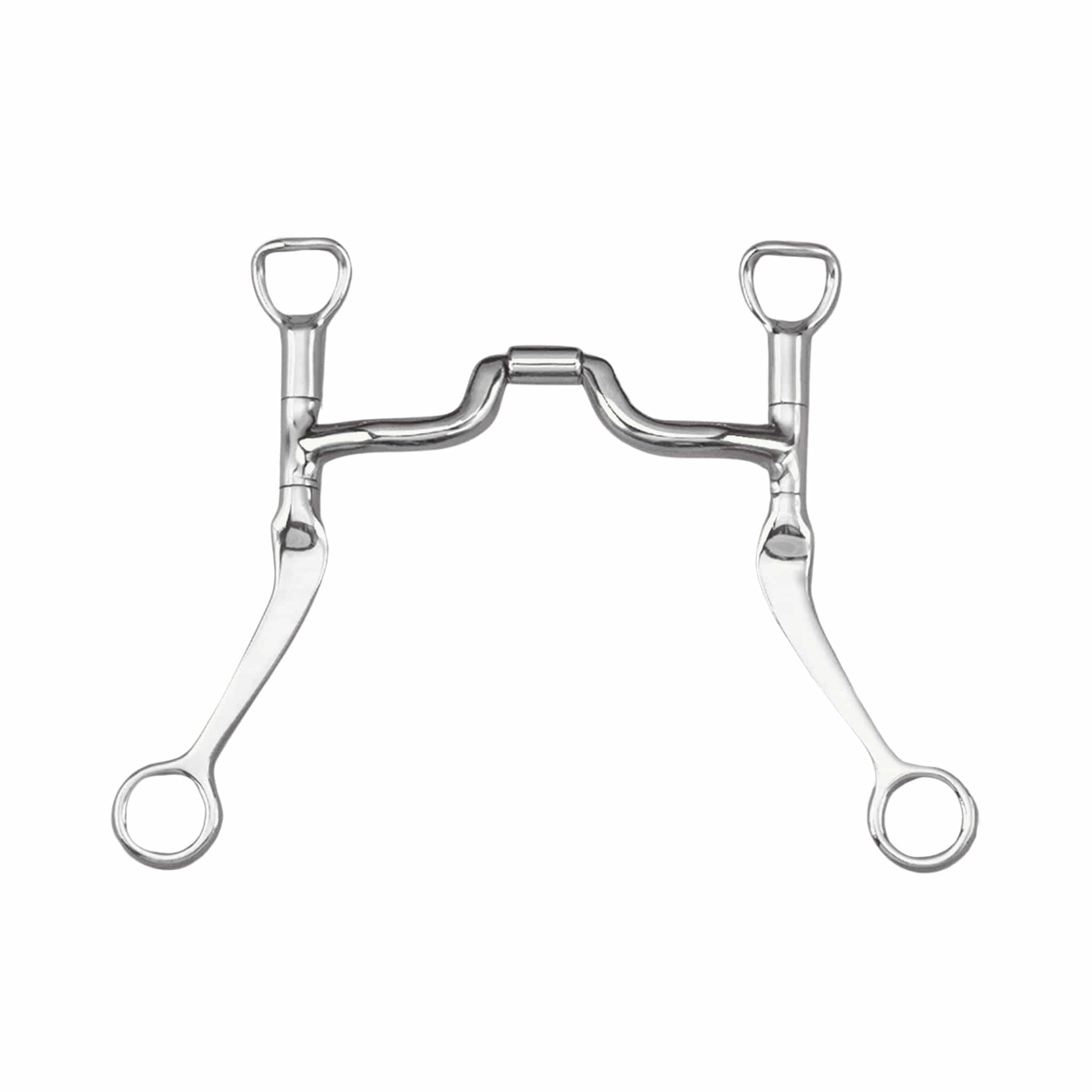 Myler Flat Shank with Sweet Iron Low Ported Barrel Narrow (MB 43LP, Le ...
